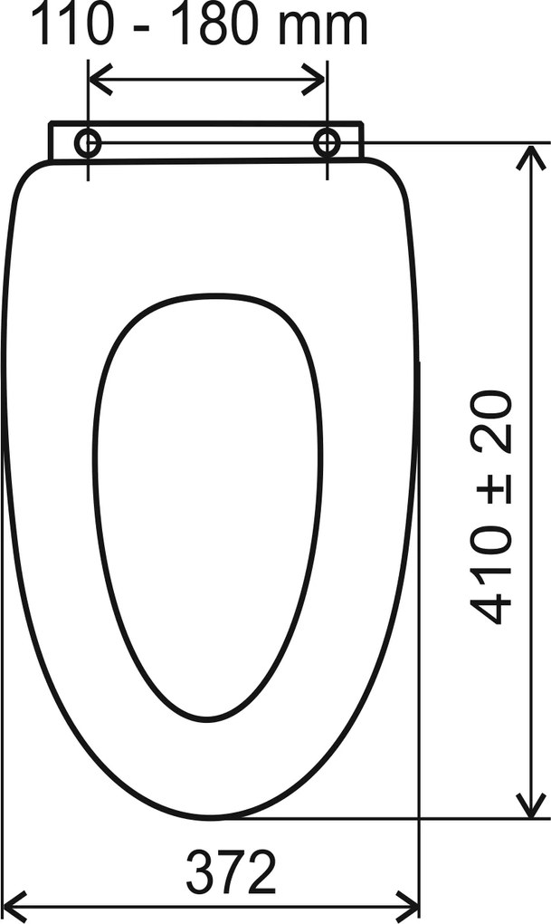 Novaservis - sedátko MDF Lyra, WC/SOFTMUSLELY