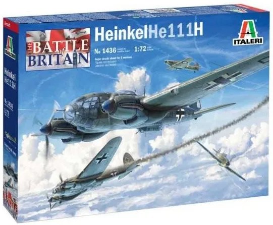 Model letadla model kit letadlo 1436 - heinkel he111h