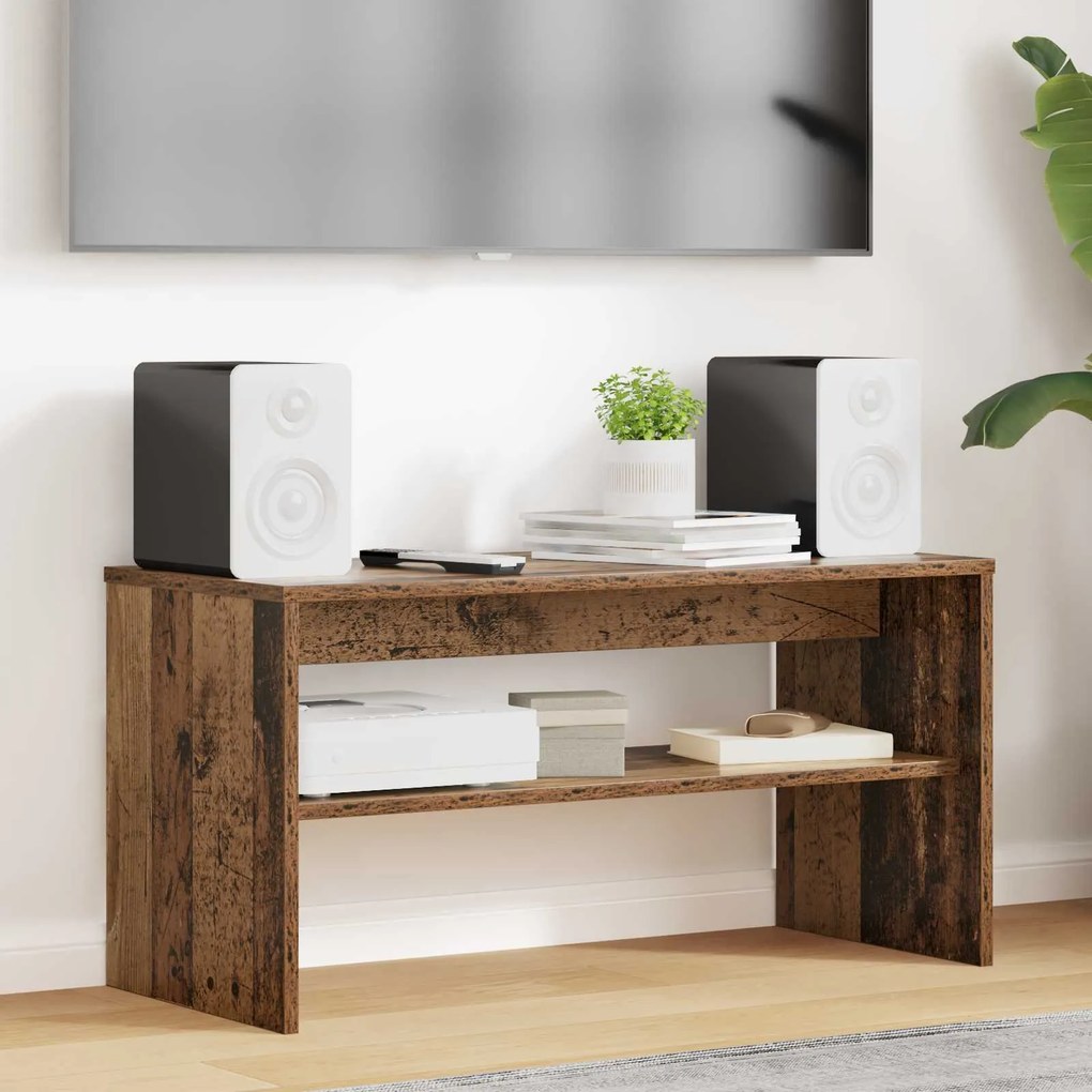 vidaXL Televizní skříň 80 x 35 x 40 cm Kompozitní dřevo [8000307] Barva: šedá sonoma