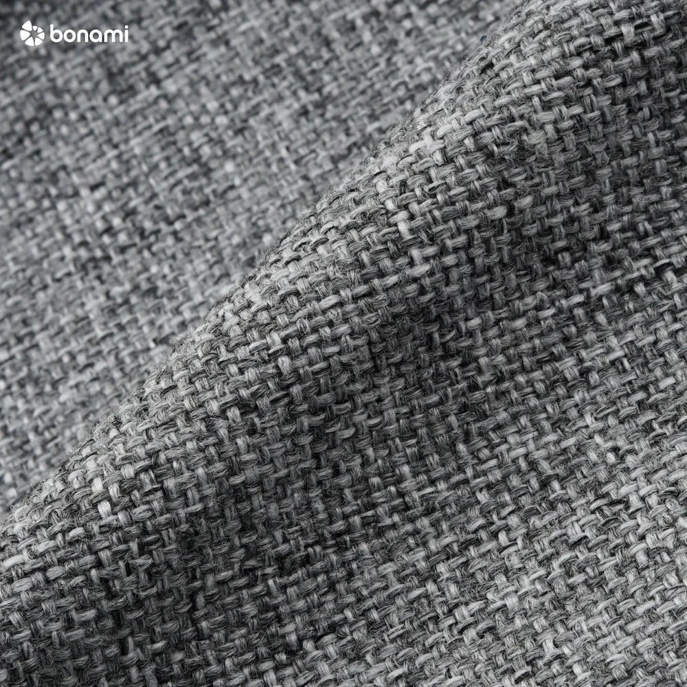 Šedé rozkládací křeslo Innovation Long Horn Twist Granite