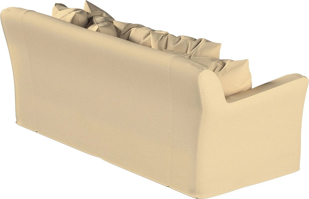 Potah na pohovku IKEA Tomelilla 3-místná nerozkládací barva béžová látka lesklé, pletený vzor