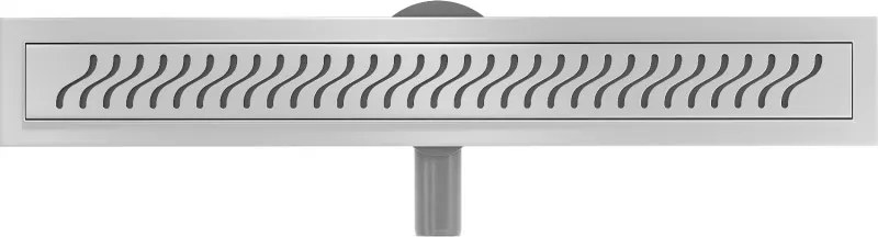 Mexen Flat 360° M09 rotační lineární odtok 70 cm, inox - 1028070-40