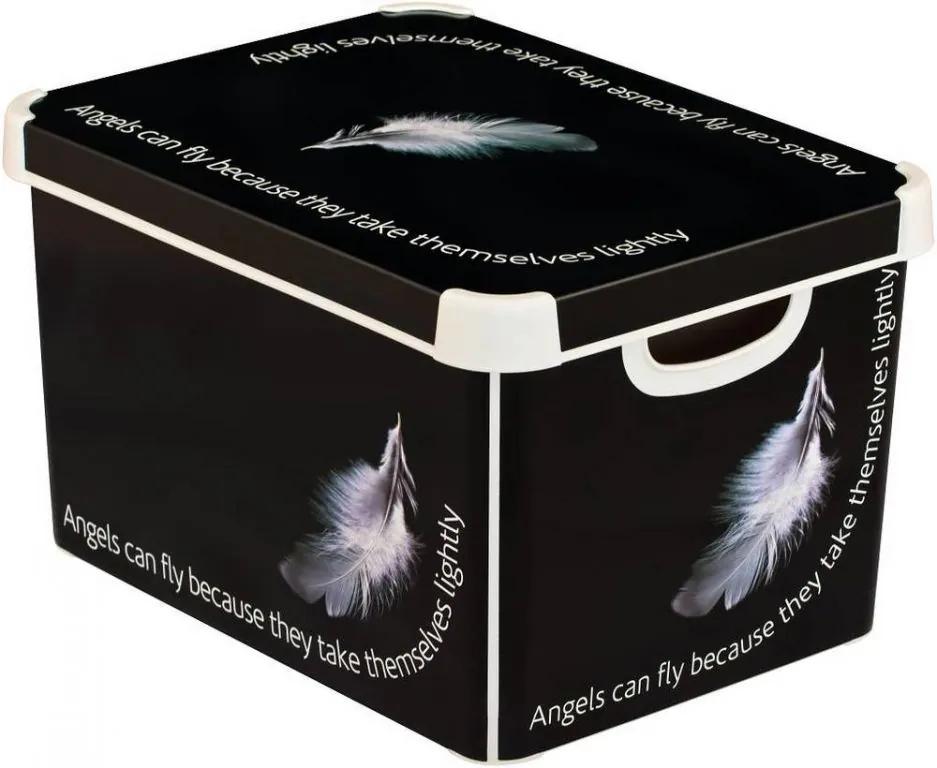 CURVER ANGEL 41127 BOX s víkem plastový - L