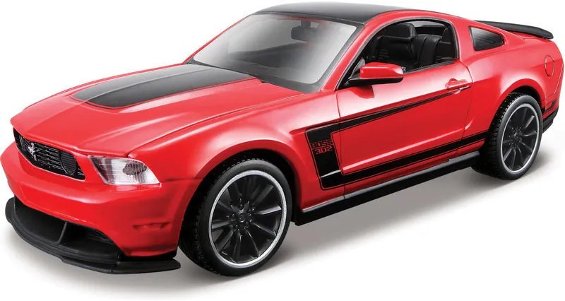 Maisto kit ford mustang boss 302 1:24 červená