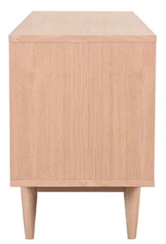 LABEL51 dřevěný TV stolek JULE 60x130 cm světlý ME-70.032
