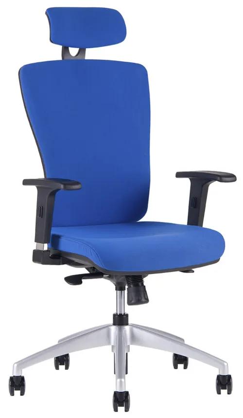 Office Pro Kancelářská židle HALIA s podhlavníkem Barva potahu: 2621-modrá