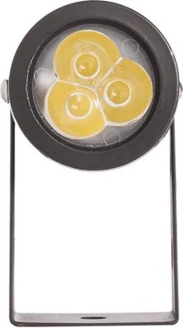 RED R10530 Svítidlo GUN na bodci černé 230V LED 3x1W 30° IP65 3000K - RED - DESIGN RENDL