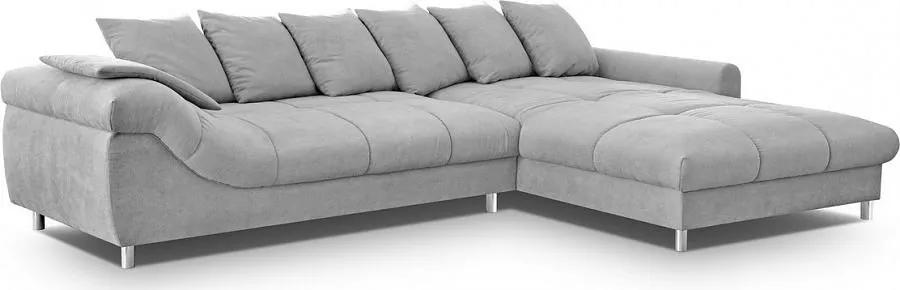 Casarredo - Komfort nábytek Rohová sedací souprava BORMIO,výběr látek SK1 | potah: aura 5,Umístění rohu: roh na pravé straně (viz obrázek)