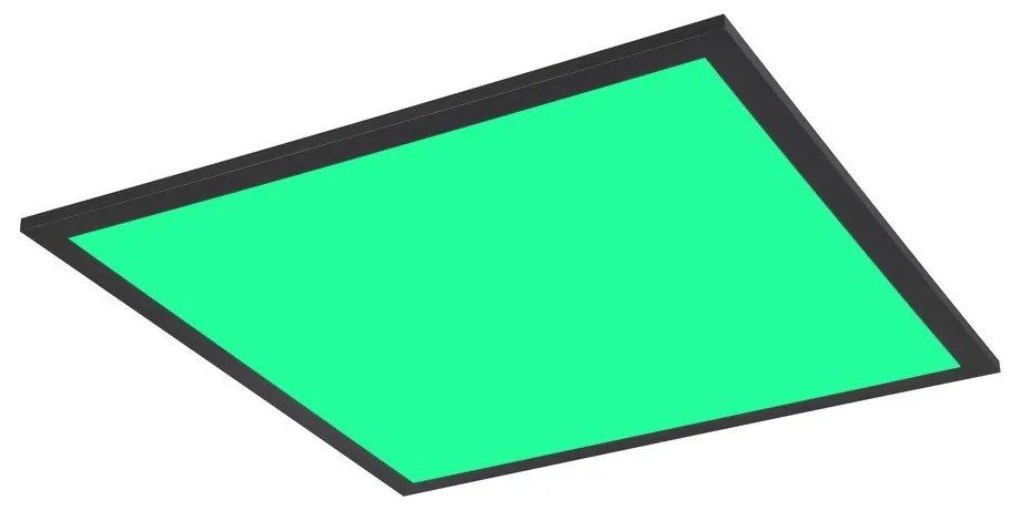 Černé LED stropní svítidlo 44.5x44.5 cm Beta – Trio