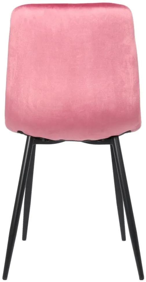 Bhm germany Jídelní židle Dijon, samet, růžová