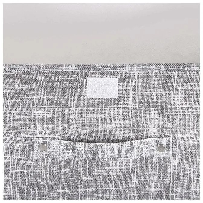 Úložný box 50x40x30 cm, šedý vzor SPRINGOS