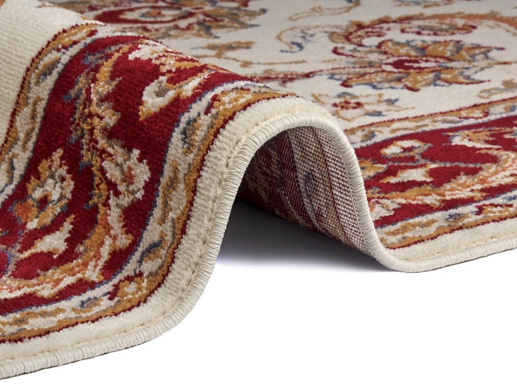 Hanse Home, Kusový koberec Luxor 105643 Reni Cream Red, 80x120, červená, ložnice