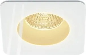 LA 114451 PATTA-F zápustná stropní čtvercová bílá 230V/500mA 9W 38° IP65 3000K - BIG WHITE (SLV)