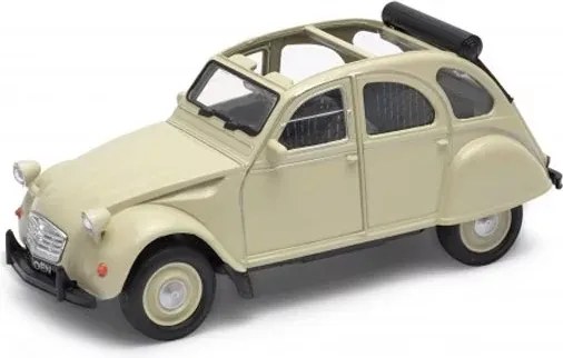 Welly Kovové autíčko Citroën 2CV Convertible - 1:34