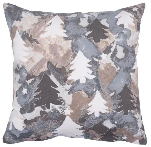 SCANquilt povlak KLASIK SOFT les šedobéžová 40 x 40 cm