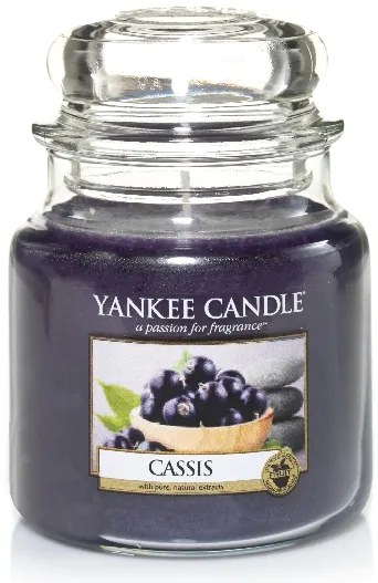 Vonná svíčka Yankee Candle CASSIS - střední