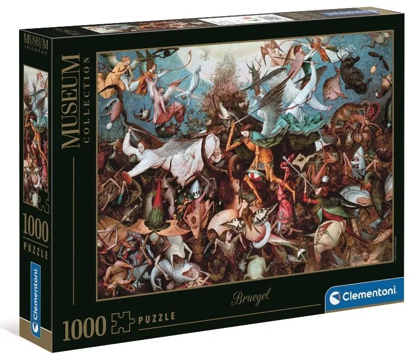 Clementoni - Puzzle 1000 Museum the Fall of the Rebel