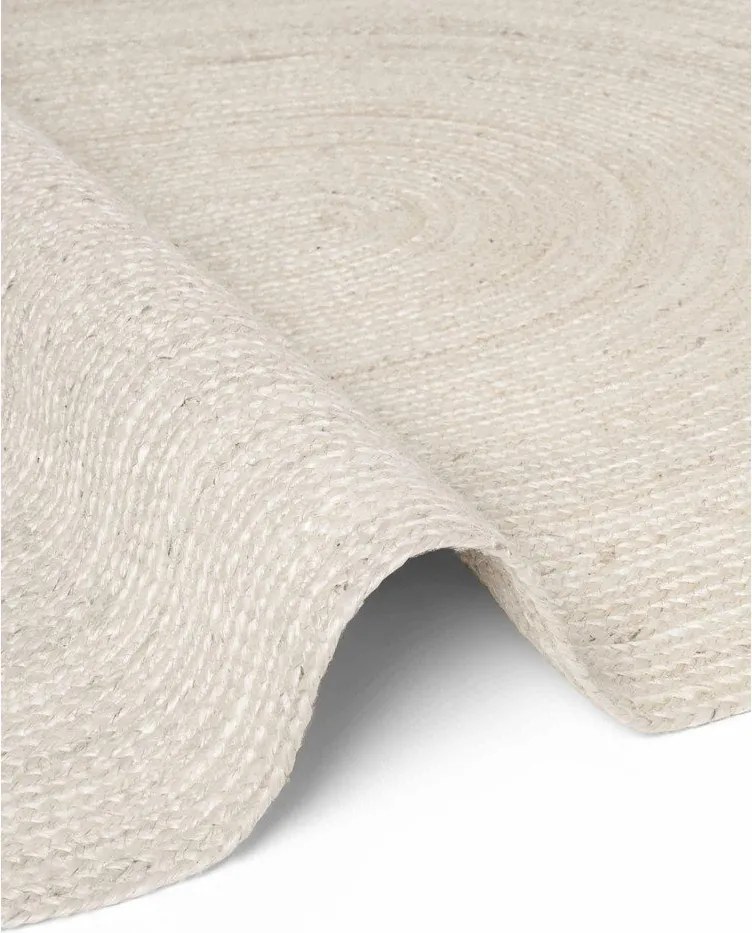 Krémový oboustranný/ručně tkaný jutový koberec 160x230 cm Braided – Hanse Home