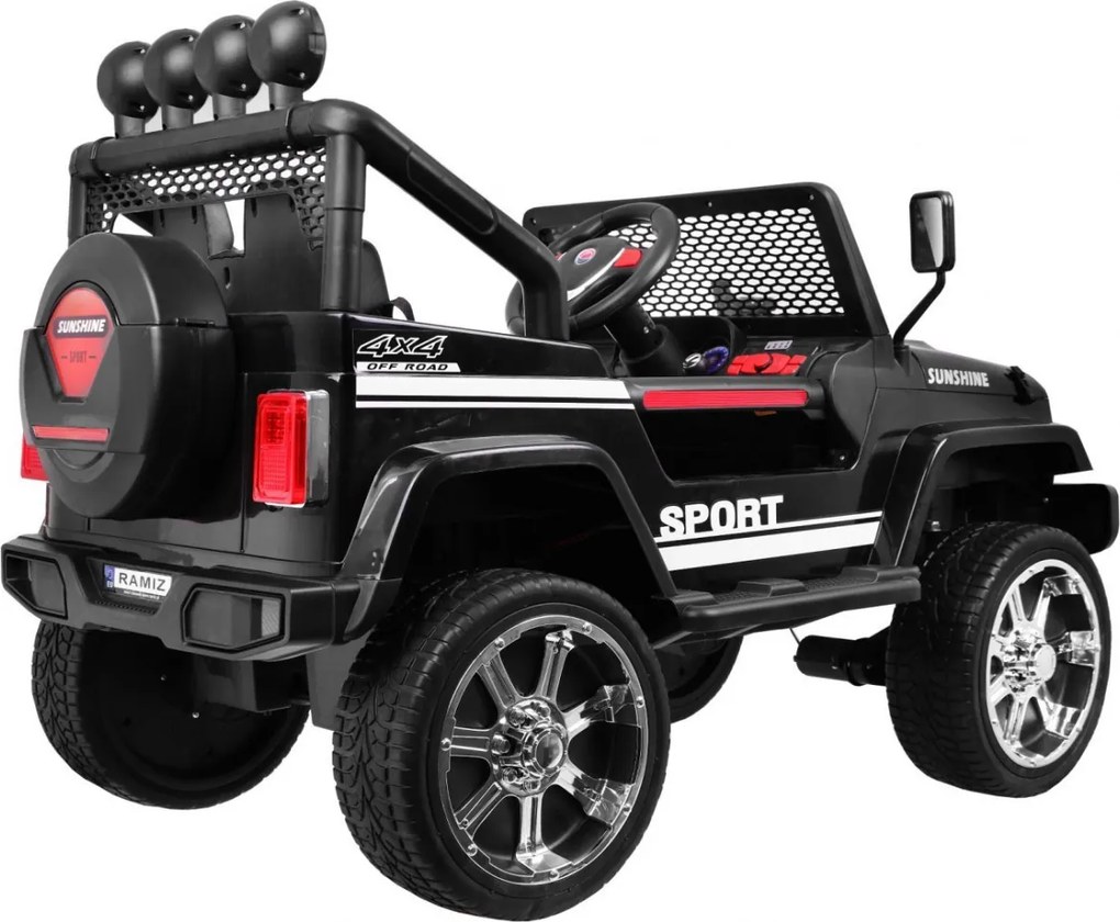 Ramiz Terénní autíčko Raptor Drifter černé + ovladač + pohon 4x4