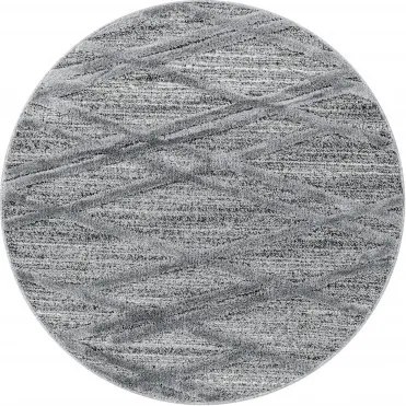 AKCIA: 160x160 (průměr) kruh cm Kusový koberec Pisa 4706 Grey kruh, šedá, obývacia izba, Ayyildiz