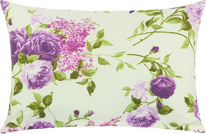 Bellatex Povláček bavlna Fialová,Zelená 40x60 cm