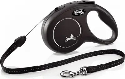 Flexi Classic S lanko 8m černé / Vodítko