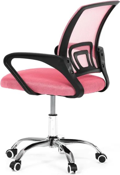 Dětská otočná židle růžová KA-L103 PINK
