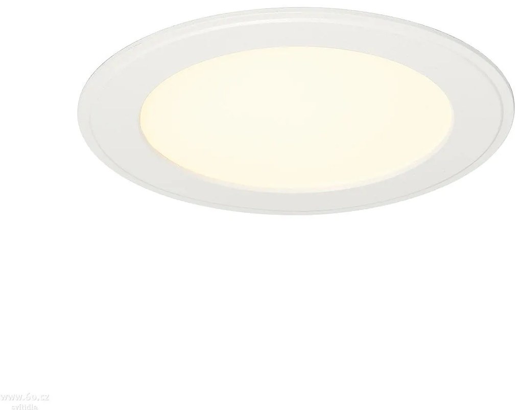 SLV Big White 162713 Senser, kulatý LED panel, 10W, 3000K, bílá, prům. 18cm