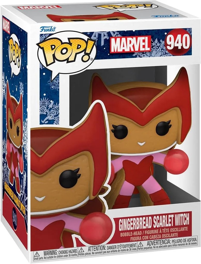 Funko pop marvel: holiday s3 - scarlet witch