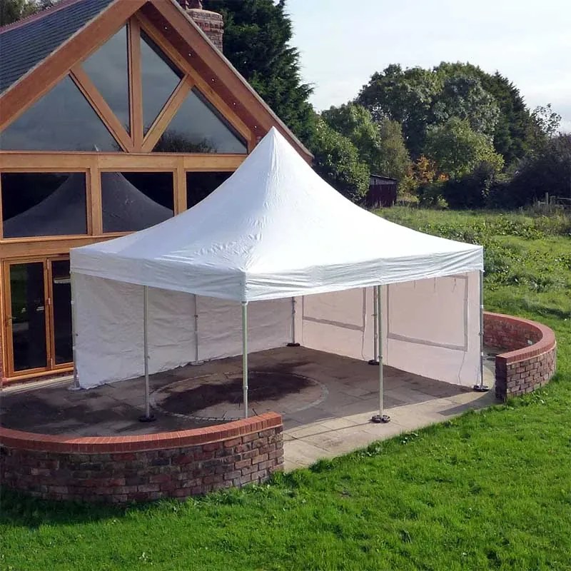 Nůžkový párty stan "PAGODA" RedX® PROFI EXTREME PVC 5x5 m (Nůžkový stan ve tvaru "PAGODA" s PVC opláštěním, v nejbytelnějším provedení z našeho)