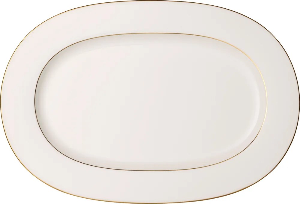 Villeroy&Boch Villeroy & Boch Anmut Gold servírovací talíř oval 413 x 285 x 26 mm