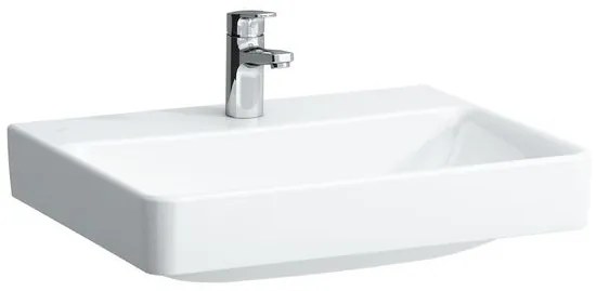 Laufen Pro S Umyvadlo broušené 60 x 46,5 cm s otvorem, bílá H8169630001561