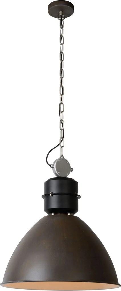 GARRIS - Pendant light - Ø 50 cm - Rust Brown