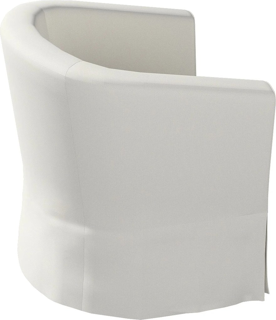 Potah na křeslo IKEA Ektorp Tullsta barva šedá látka pletený vzor