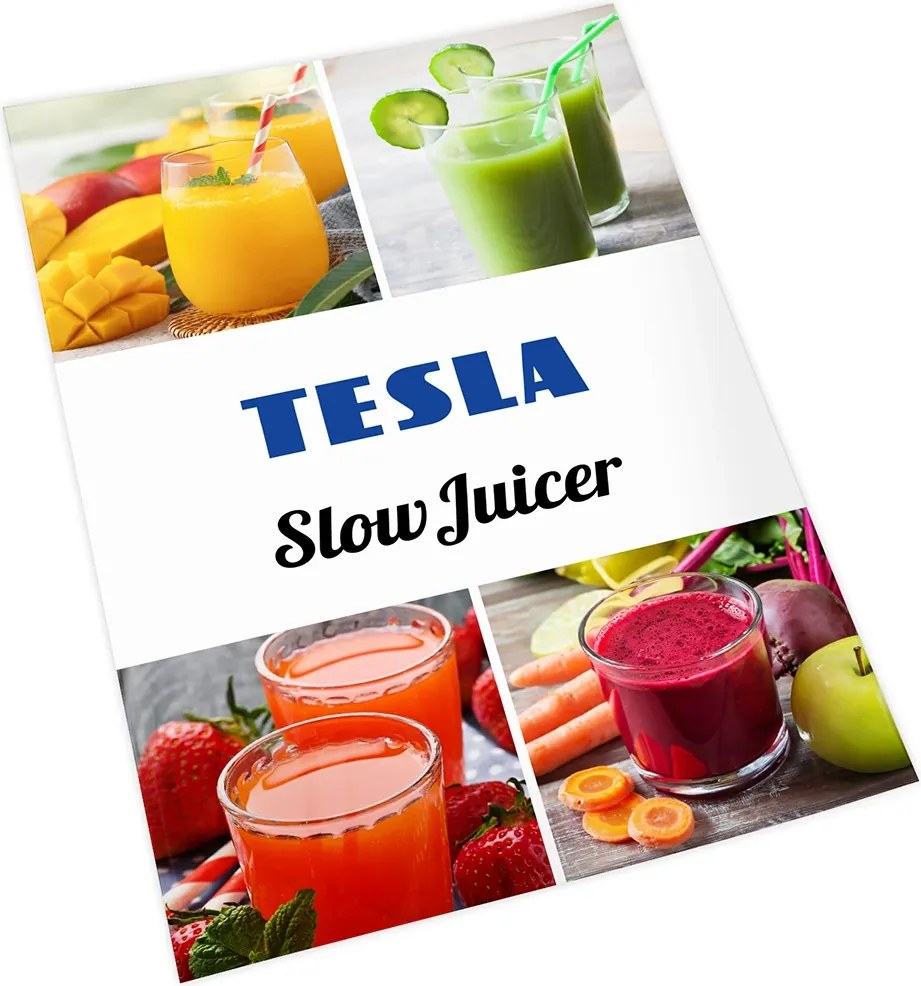 TESLA SlowJuicer SJ500 XL - nízkootáčkový šnekový odšťavňovač