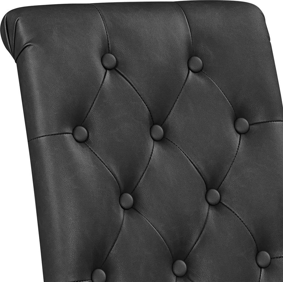 Sada 4 ks – Jídelní židle Yaheetech – tmavě šedá, 45,5 cm (šířka) × 62 cm (hloubka) × 98,5 cm (výška) (267482149218)