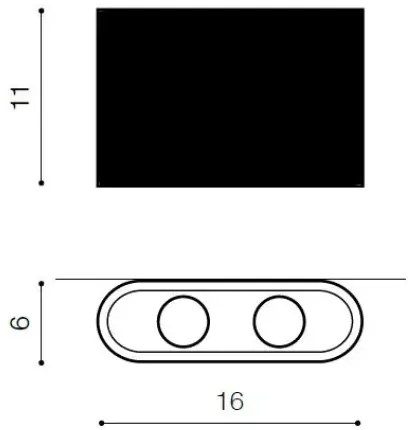 Designové nástěnné svítidlo Vega bílé