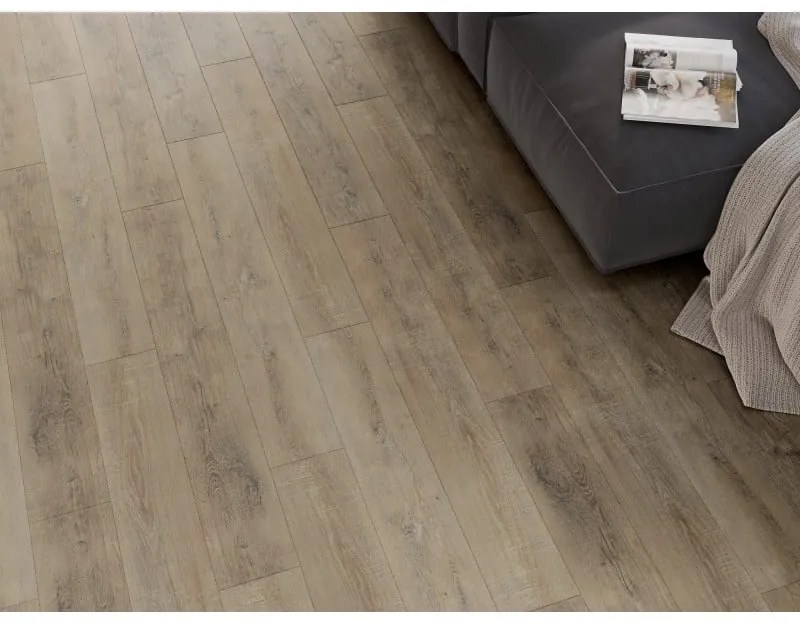 Mexen Casa Grande, vinylová podlaha 1227 x 187 mm LVT Dryback 2,5 mm, PVC podklad, 4stranná V-drážka, dub