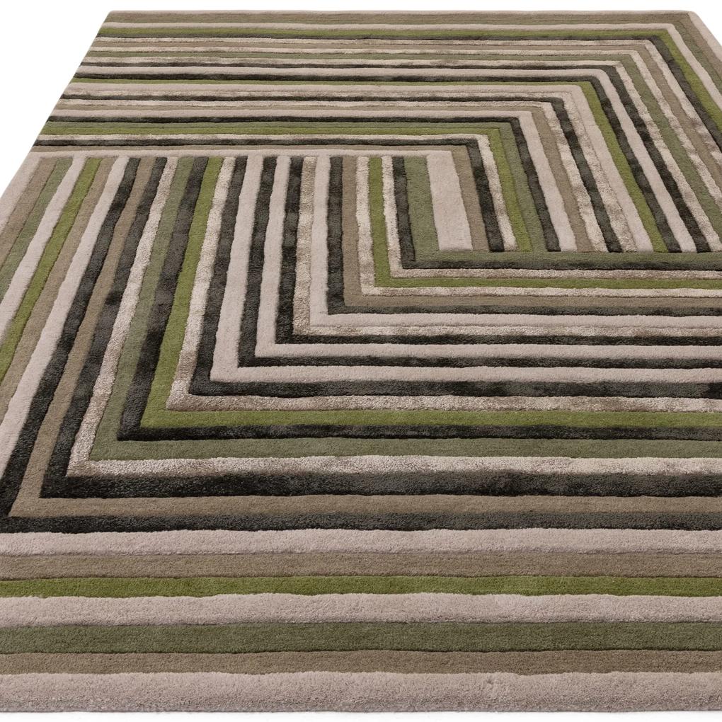 Tribeca Design Kusový koberec Blondie Network Forest Rozměry: 160x230 cm
