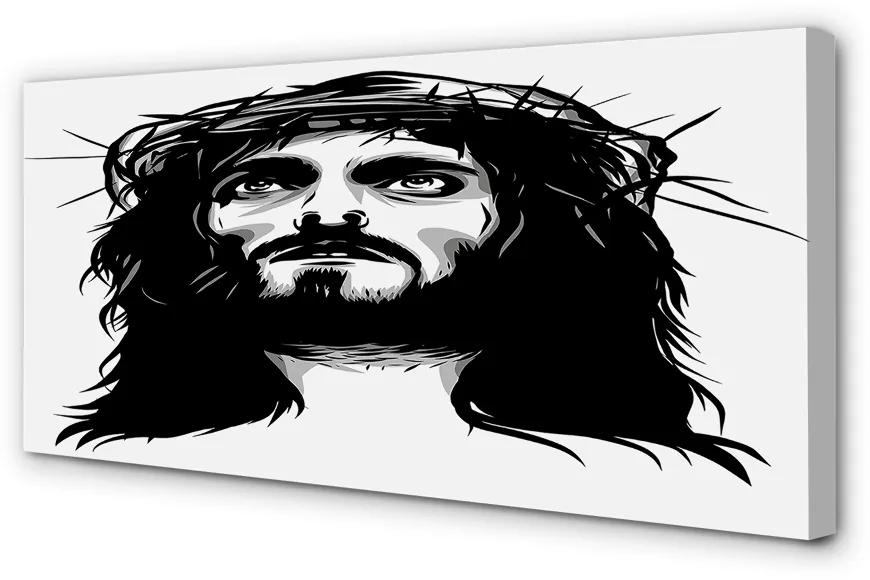 Obrazy na plátně Ilustrace Ježíše 140x70 cm