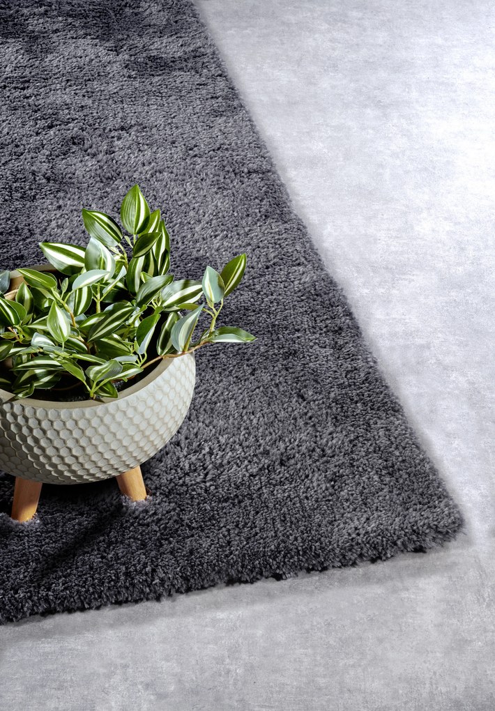Hanse Home, Kusový koberec Myk 106114 Grey, 120x170, šedá, ložnice