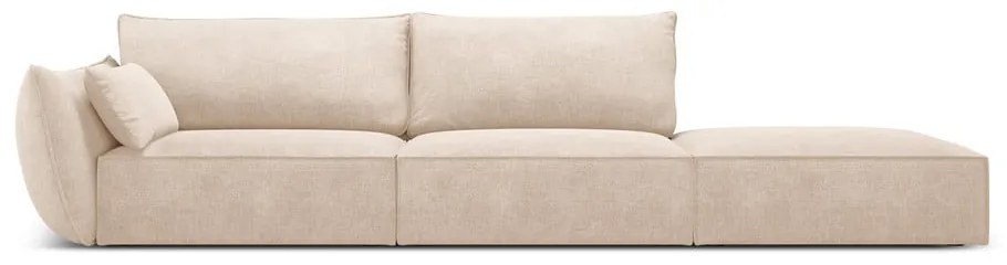 Béžová lenoška (levý roh) Vanda – Mazzini Sofas