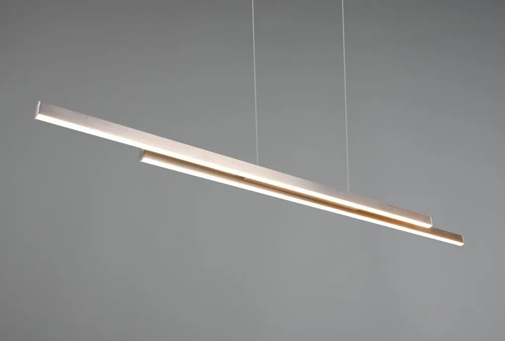 LED závěsné svítidlo ve stříbrné barvě Odio – Reality