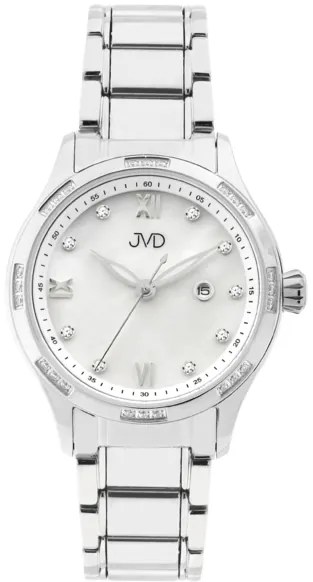 Dámské luxusní náramkové designové hodinky JVD JVD JG1012.1 se zirkony