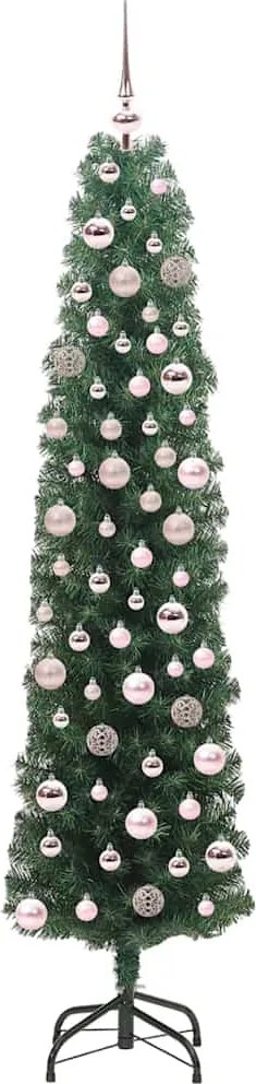 Umělý vánoční stromeček Zelená 180 cm PVC, ocel a plast 3394945