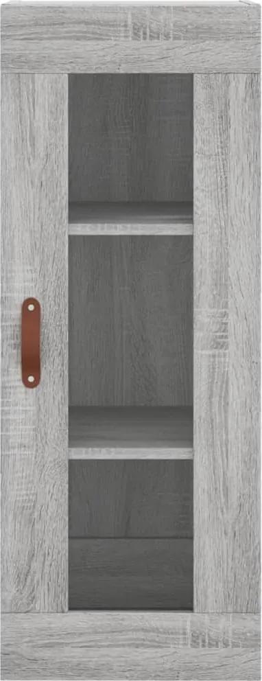 vidaXL Skříň highboard 34,5 x 34 x 180 cm kompozitní dřevo [3199279] Barva: Betonová šedá