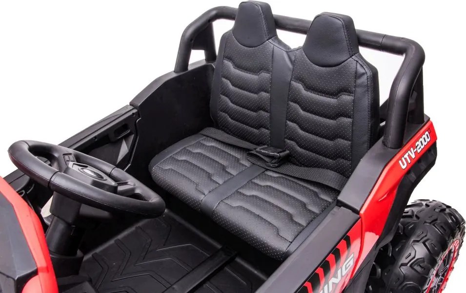 LEAN CARS Elektrické auto na baterie YSA036 červené 4x4