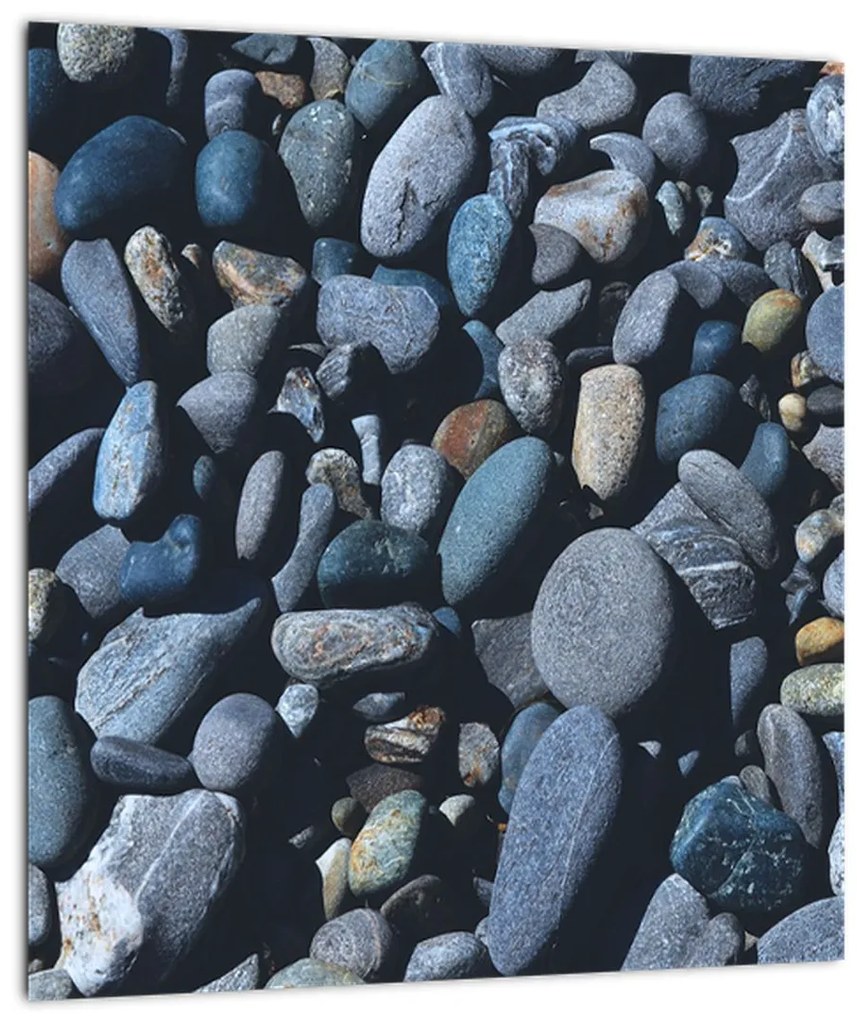 Obraz plážových oblázků (30x30 cm)