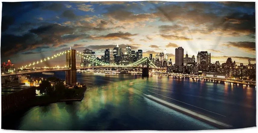 Sablio Ručník Brooklynský most - 70x140 cm