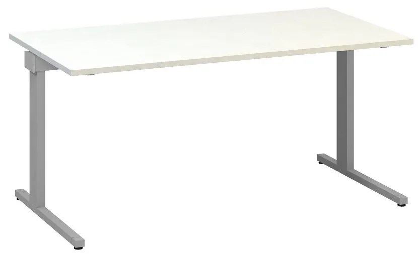 Stůl ProOffice C 160 x 80 cm, bílá
